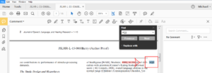 Annotating Your PDF Proof With Adobe - ASHA Journals Academy
