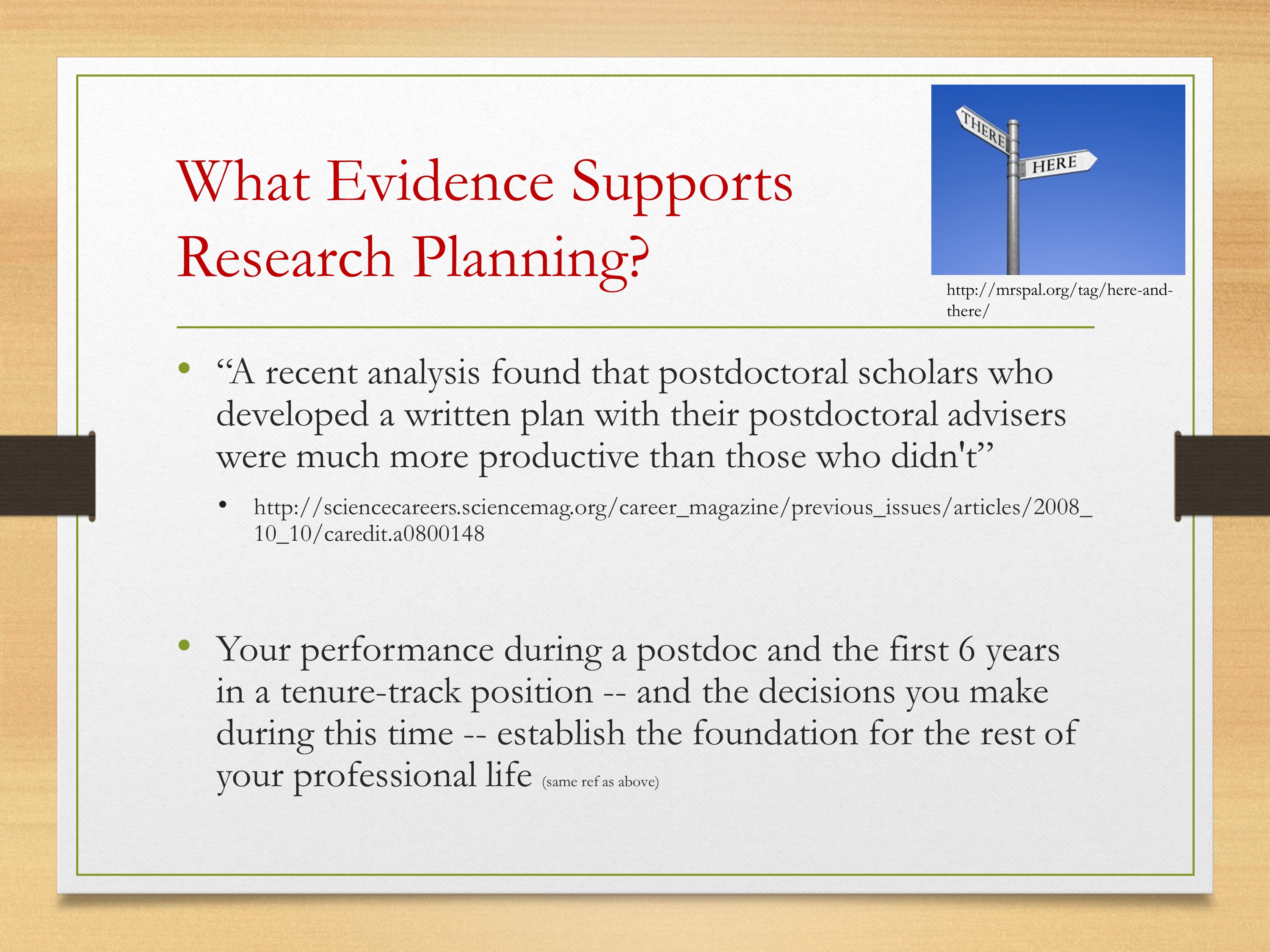 Developing A Five Year Research Plan ASHA Journals Academy